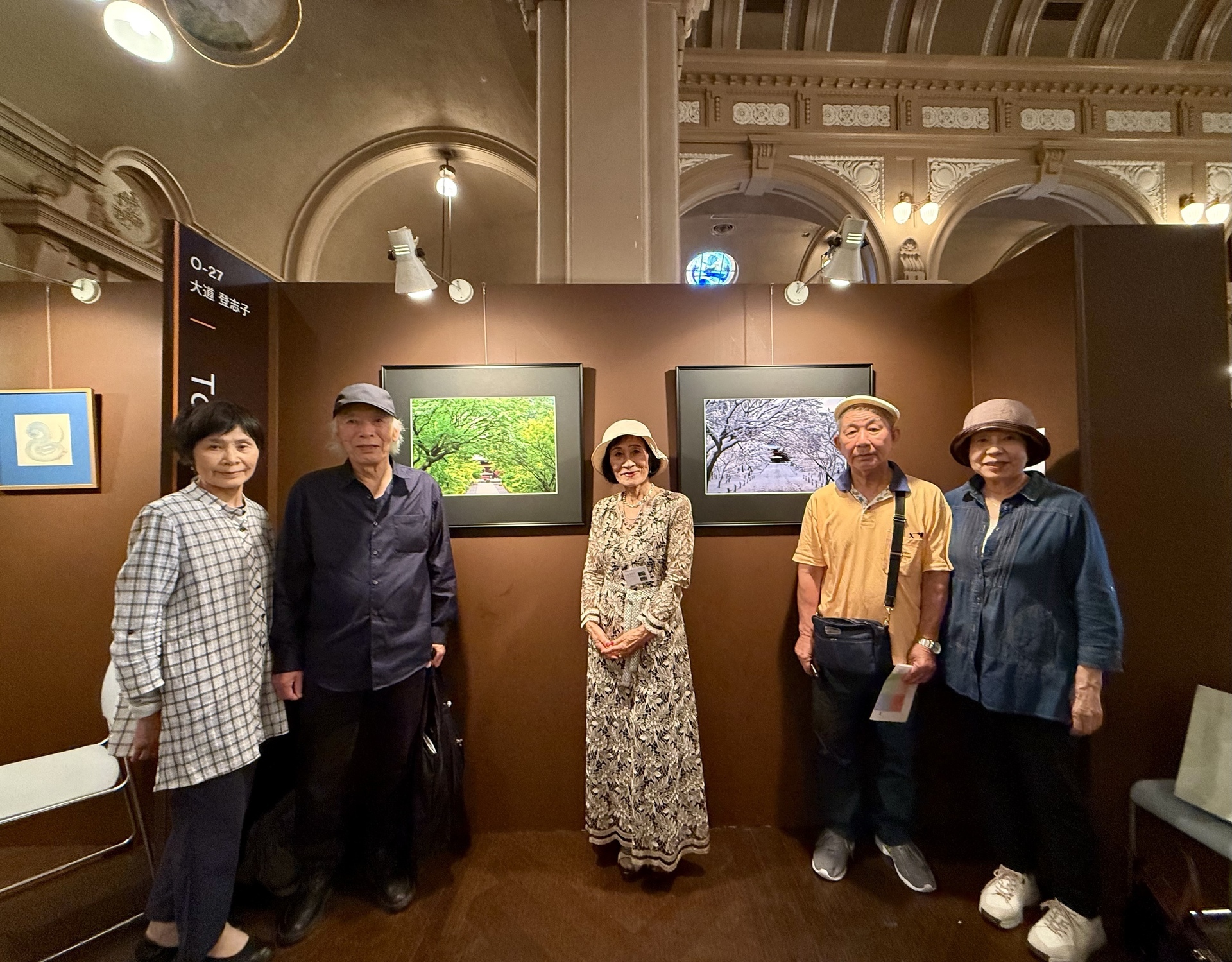 OASIS(第30回記念展）＊アートのいのちをつなぐ＊4カ国国際交流展 オープン日 大阪中之島中央公会堂3階（6、13〜15日）＊写真は18枚挿入してます＊ : 京の空、山々、光と花々